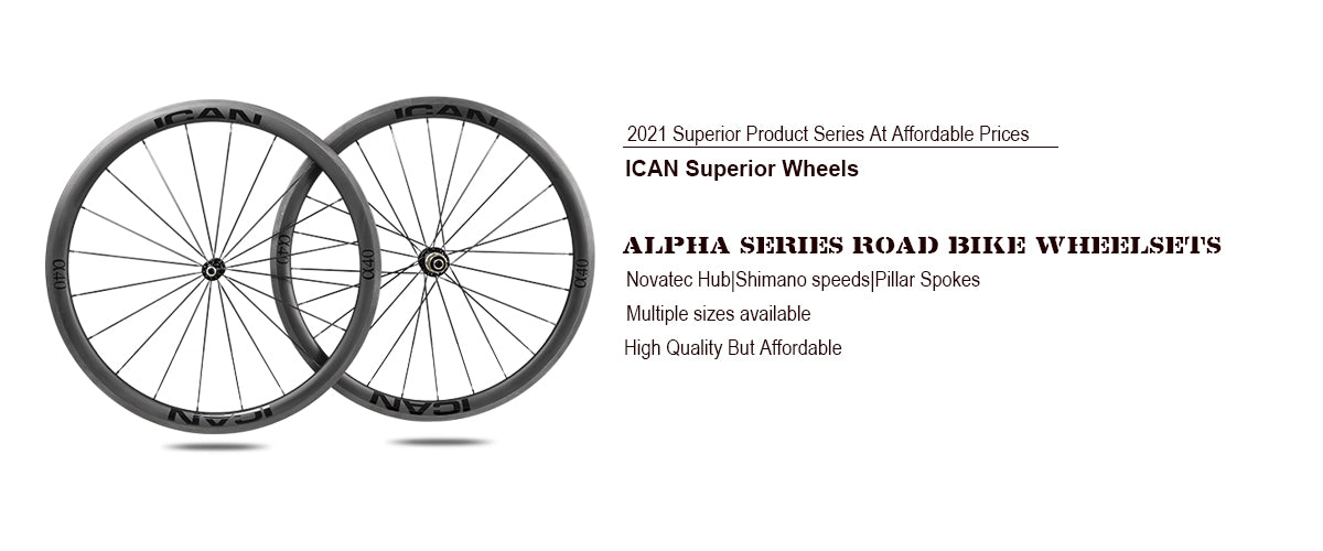 [2021 NEW] The best choice for affordable Alpha series road wheelsets ...
