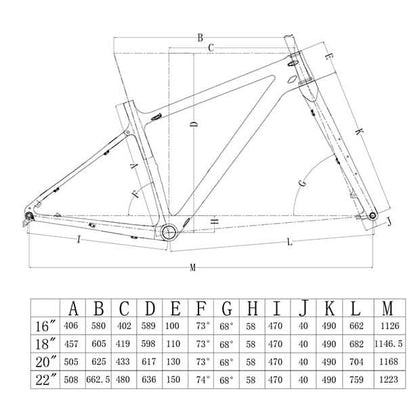 Carbon Fat Bike Frame – ICAN Cycling