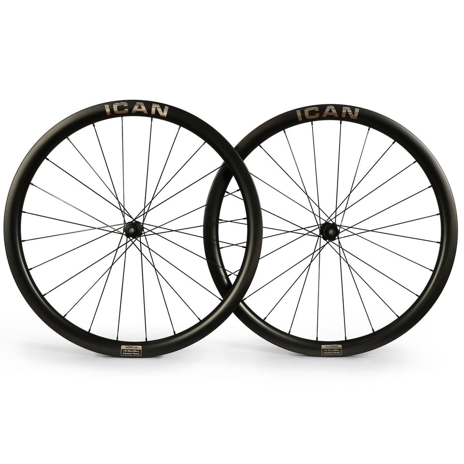 ICAN Carbon Road Wheels Light and Aero – ICAN Cycling