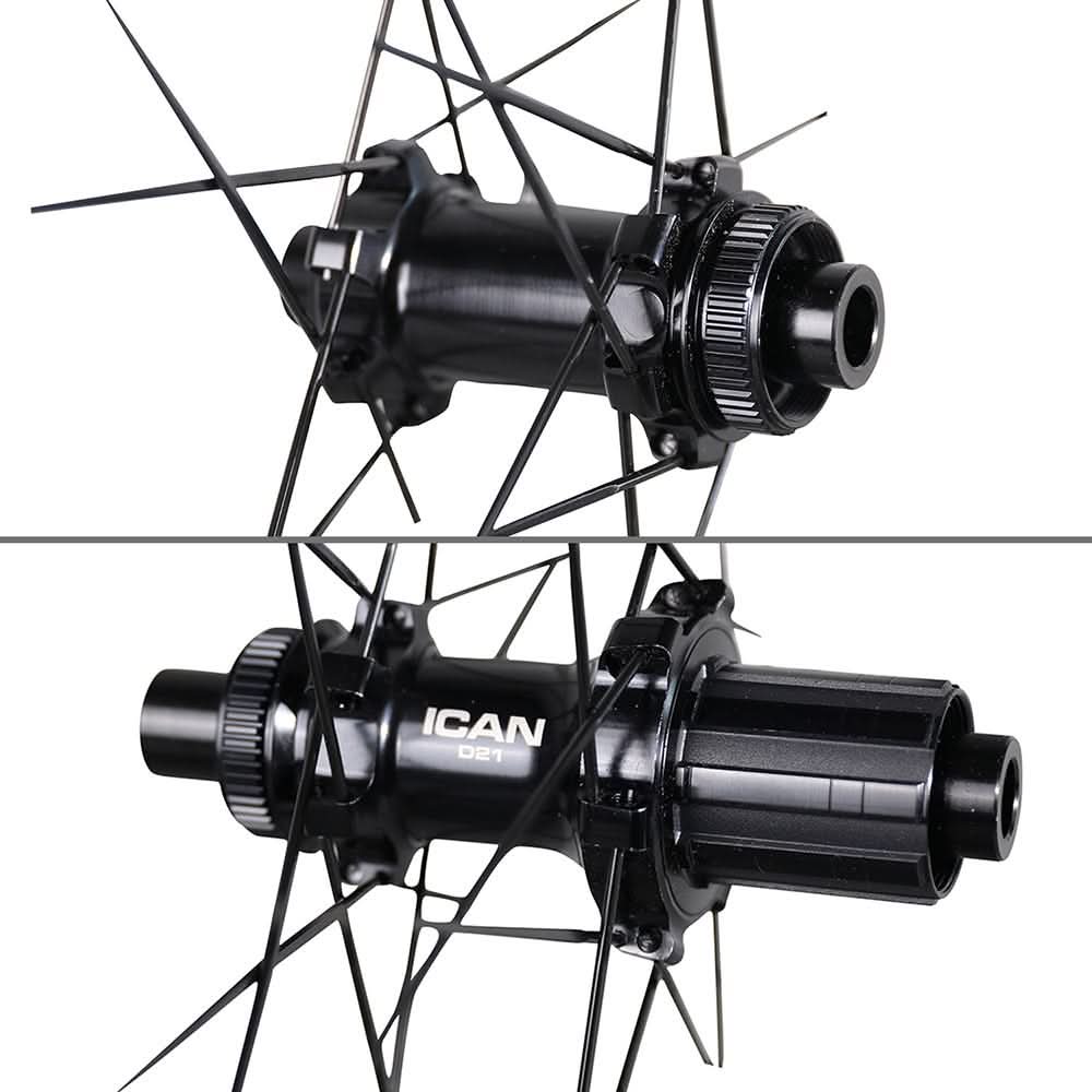 ICAN 700C G24 carbon gravel wheelset 40mm Deep – ICAN Cycling