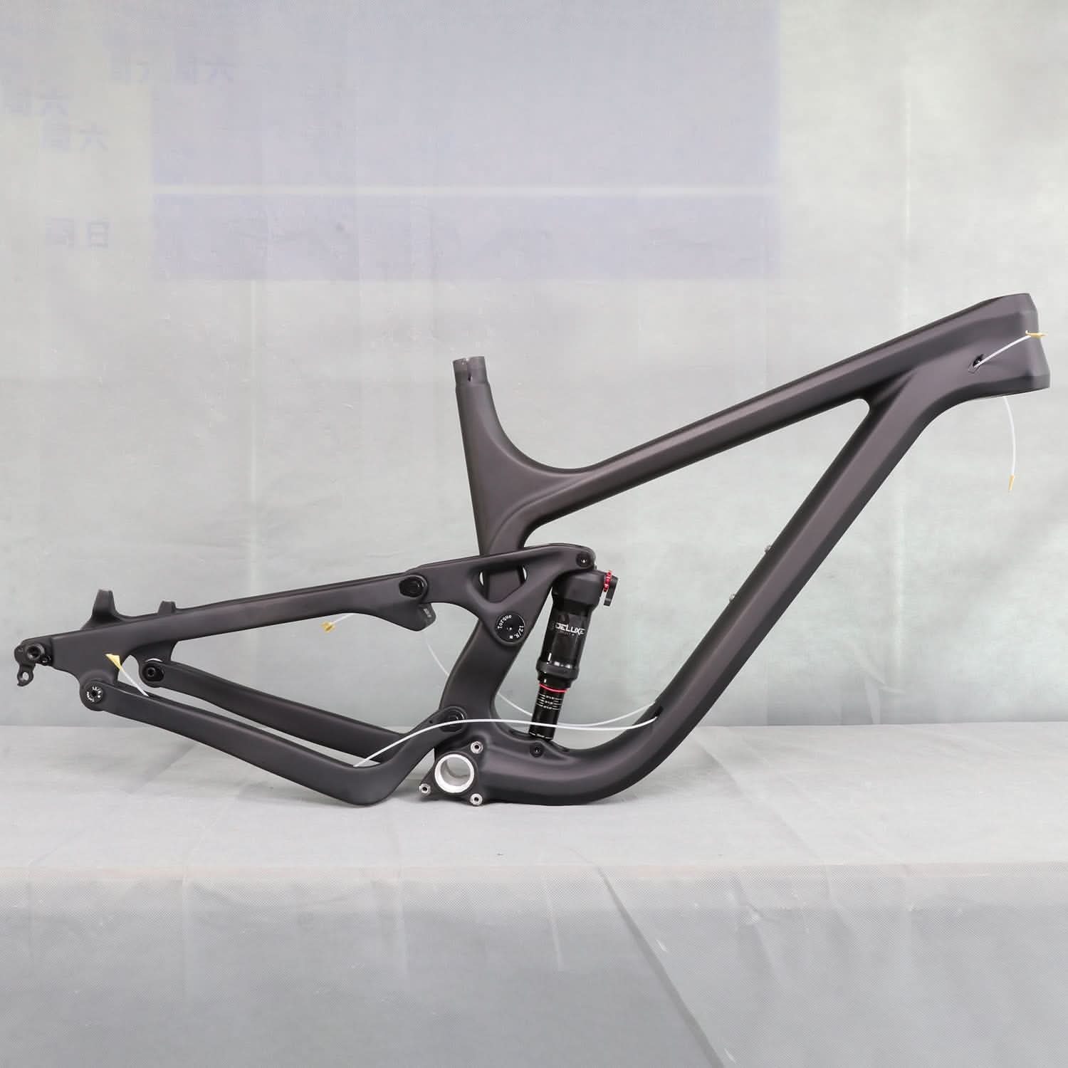 Best 150mm Travel full suspension Carbon Enduro MTB Frame P9 – ICAN Cycling